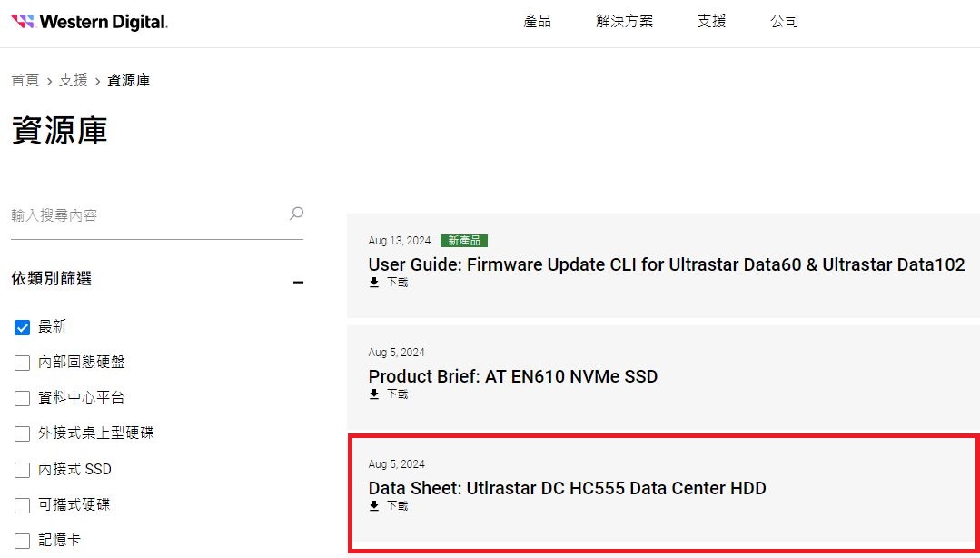 提供更多儲存容量選擇，WD再度推出採用ePMR技術的新硬碟 | iThome